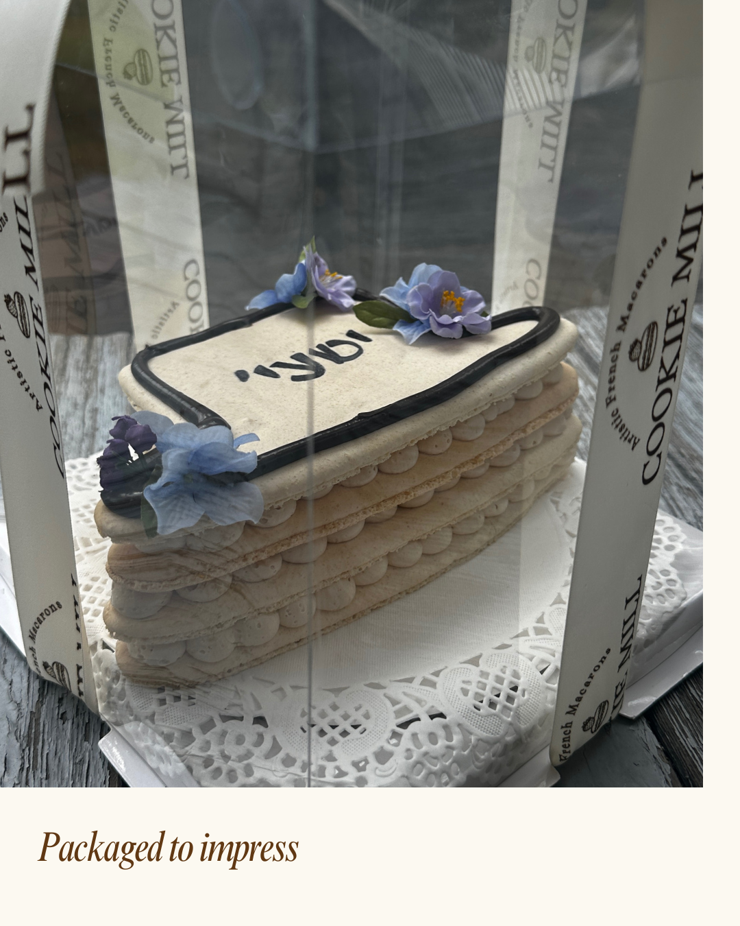 Hat Macaron Cake – CookieMill