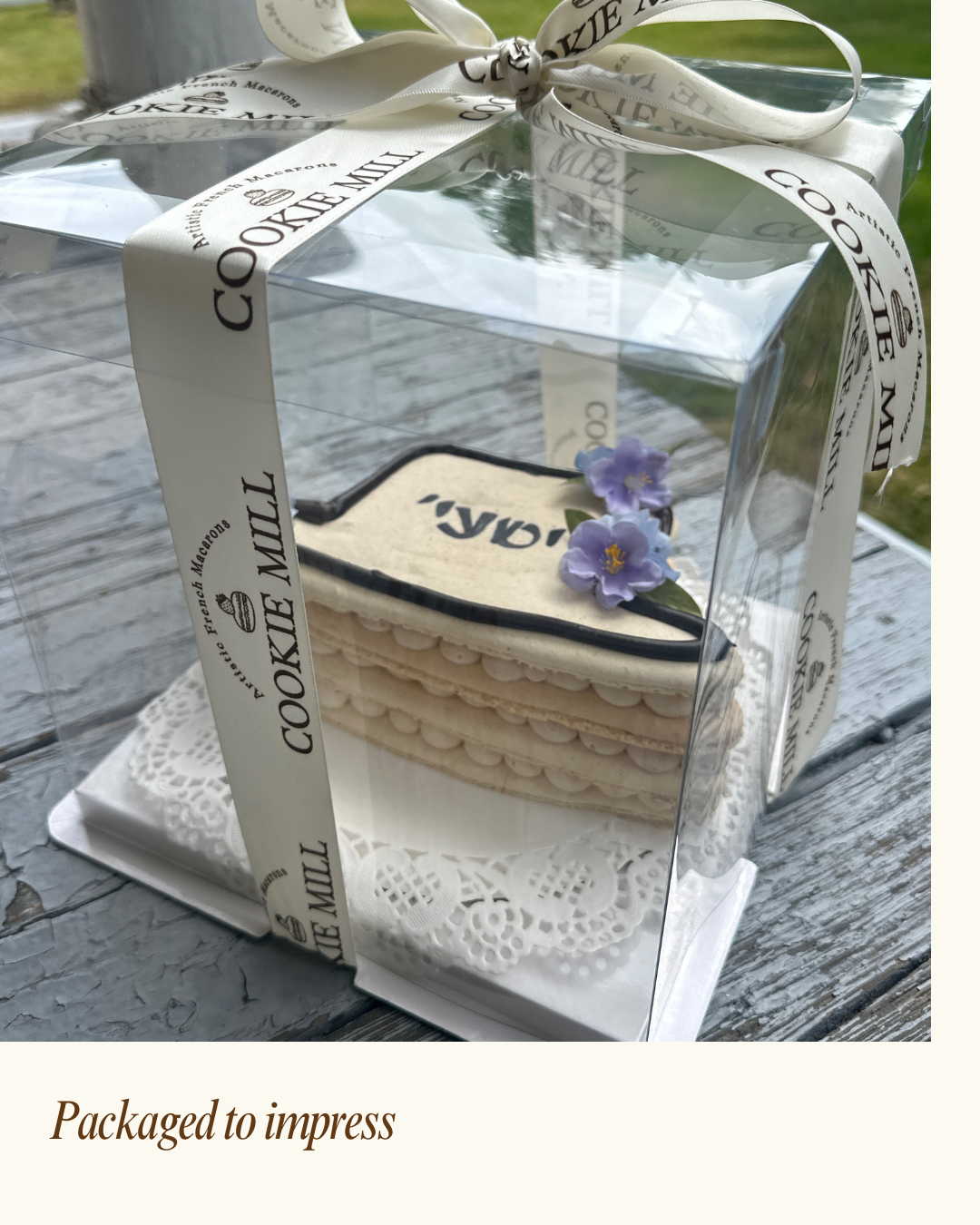 Hat Macaron Cake – CookieMill